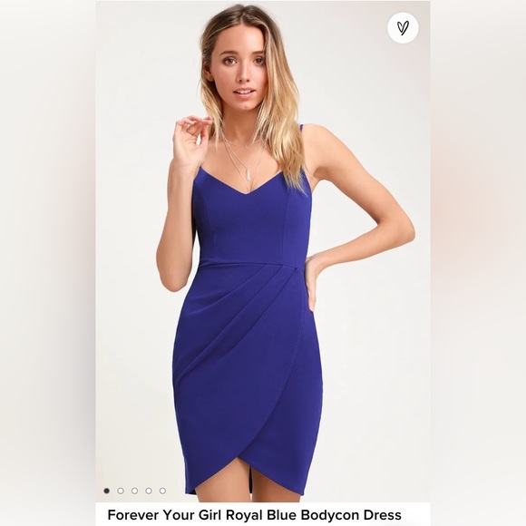 Lulus | Dresses | Lulus Royal Blue Mini Bodycon Dress | Poshmark